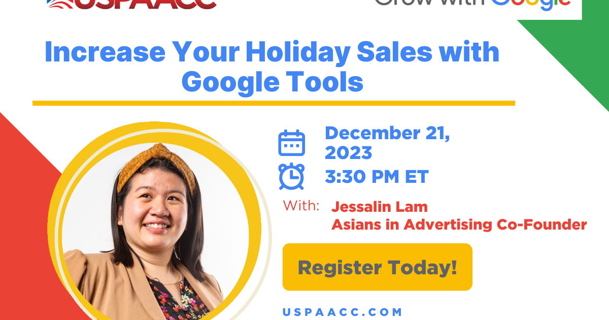 USPAACC | Increase your holiday sales with Google tools | Grow with…