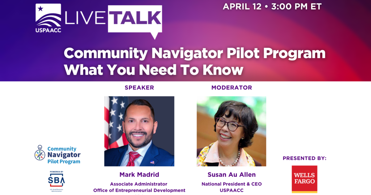 USPAACC | Community Navigator Pilot Program - What You Need To Know
