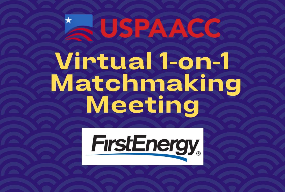 USPAACC | Virtual 1-on-1 Business Matchmaking Meeting with FirstEnergy